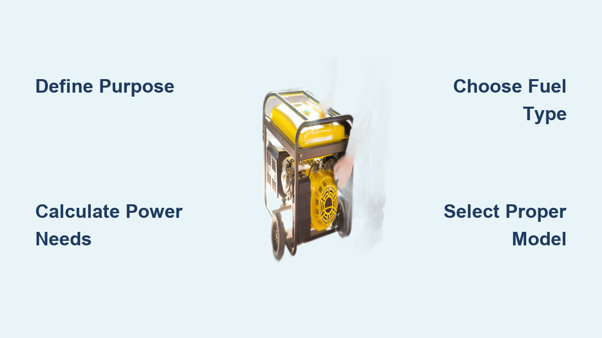 How to Choose a Gas Generator: A Simple Guide - Inverter and Generator ...