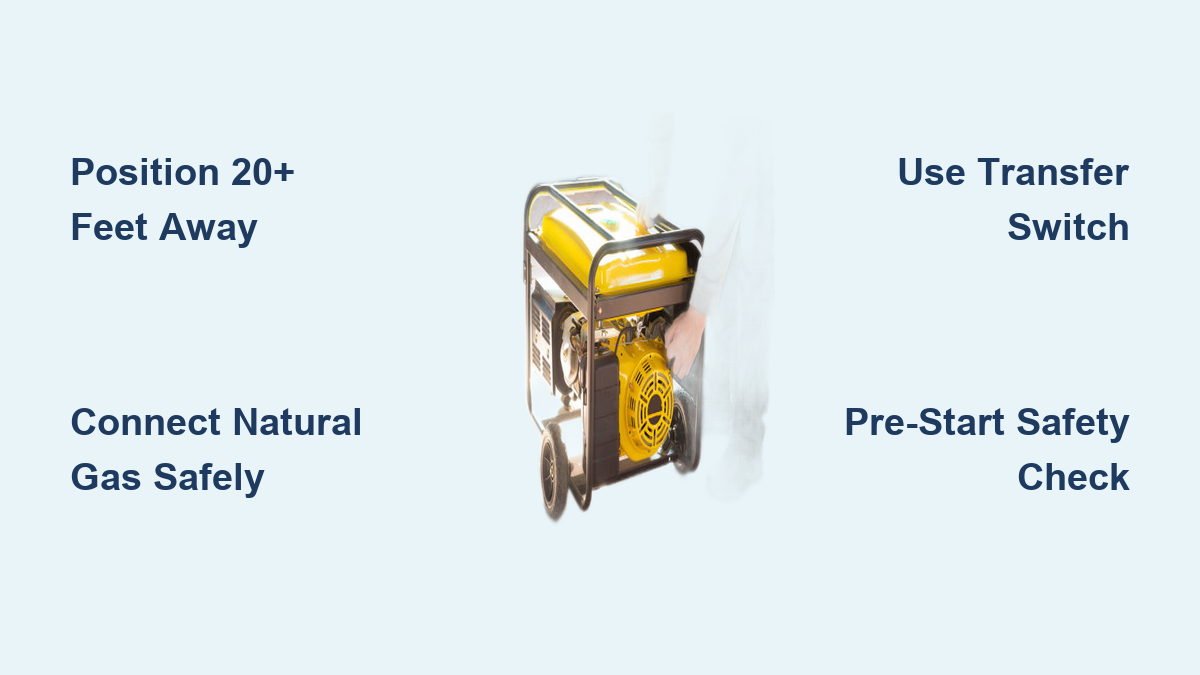 How to Set Up a Gas Generator: Quick Steps - Inverter and Generator Reviews