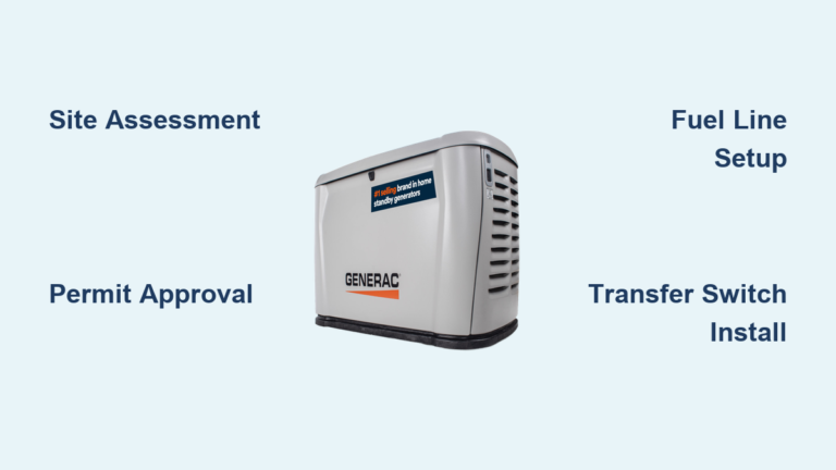 Generac Generator Installation Guide - Inverter and Generator Reviews