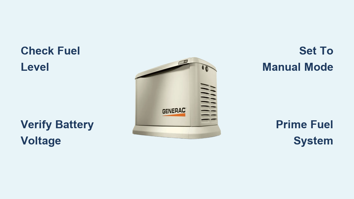 How to Turn On Generac Generator: Quick Steps - Inverter and Generator ...