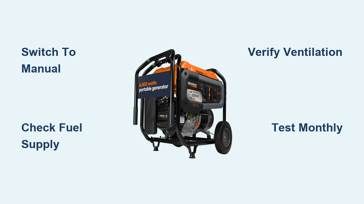 How to Activate Generac Generator Without Wi-Fi - Inverter and ...