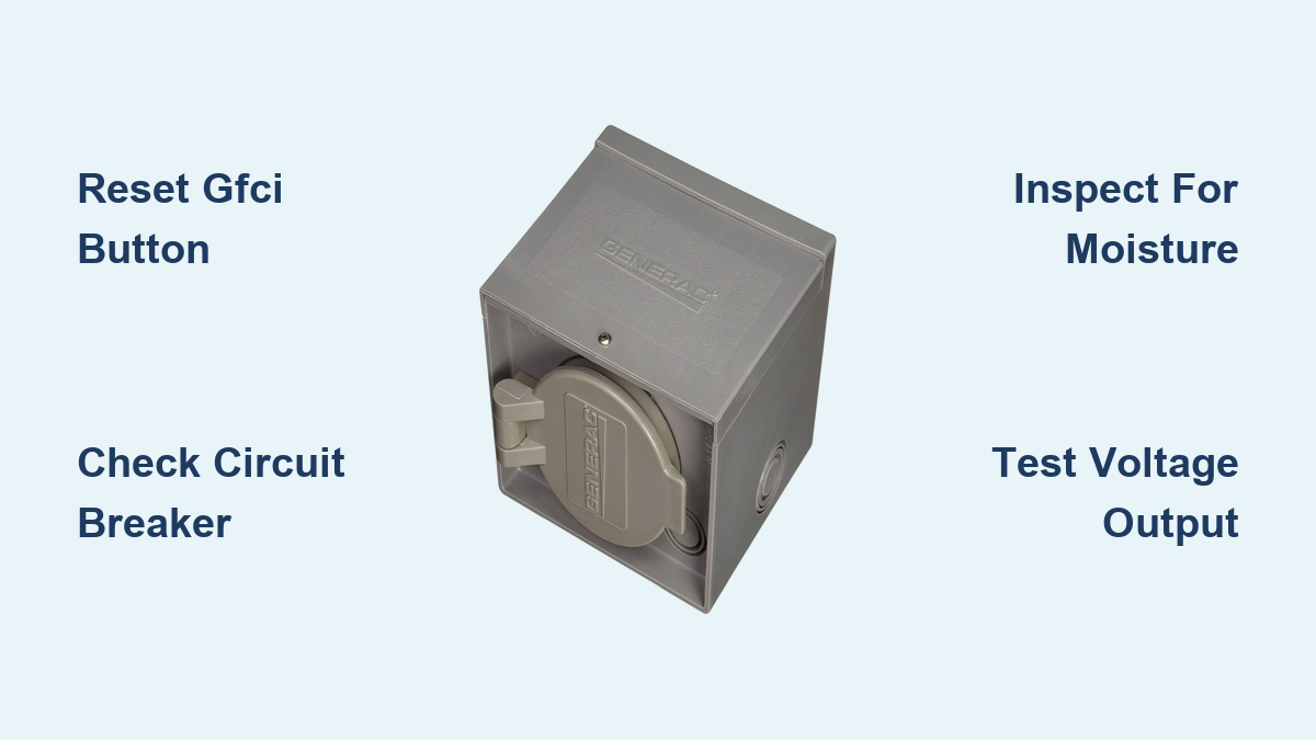 Generac Generator Outlet Not Working: Quick Fix Guide - Inverter and ...