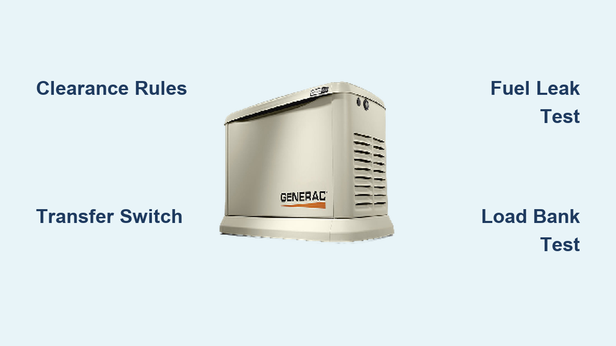 How to Install Generac Generator: Step-by-Step Guide - Inverter and ...