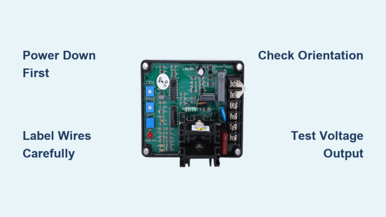 How to Adjust AVR on Generator - Inverter and Generator Reviews
