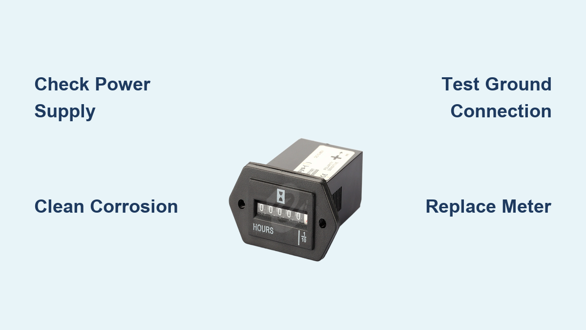 How to Fix Generator Hour Meter Not Working - Inverter and Generator ...