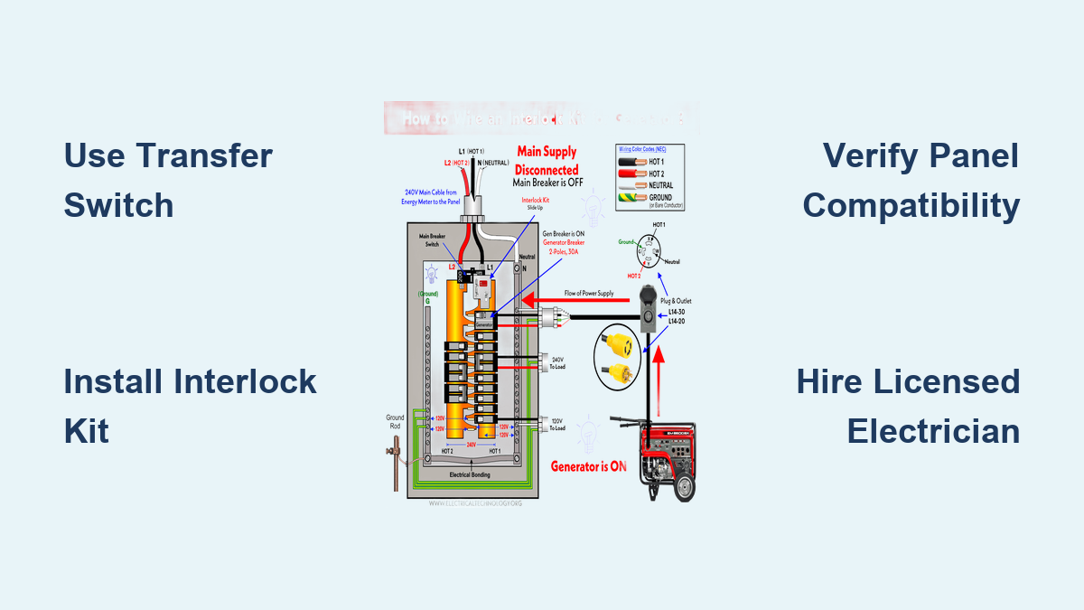 How to Wire a Generator to a Breaker Box - Inverter and Generator Reviews
