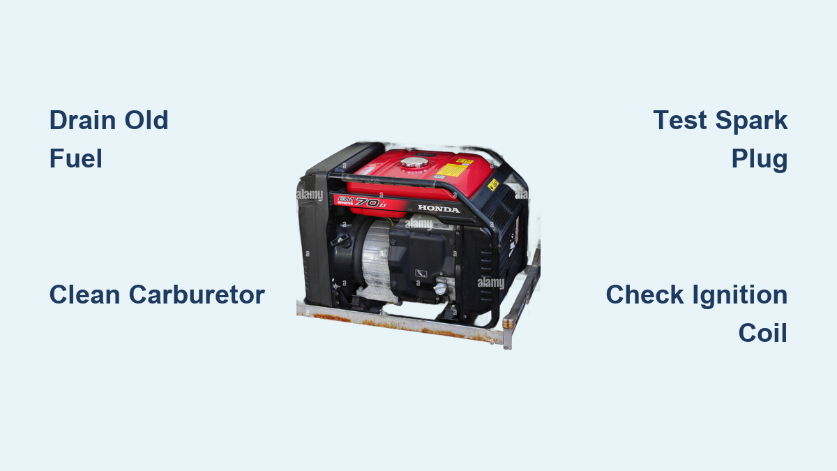 How to Fix Honda Generator Not Working - Inverter and Generator Reviews