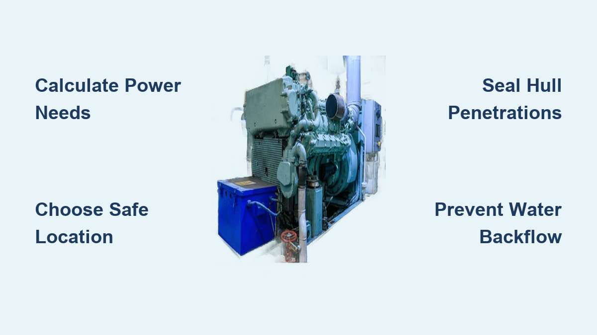 Marine Generator Installation Guide - Inverter and Generator Reviews