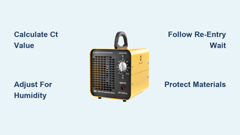 How to Use an Ozone Generator Safely: Run Time Guide - Inverter and ...