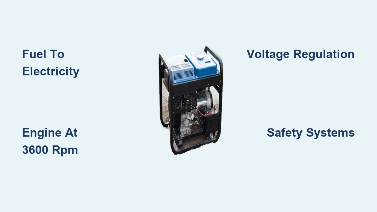 How a Portable Electric Generator Works - Inverter and Generator Reviews