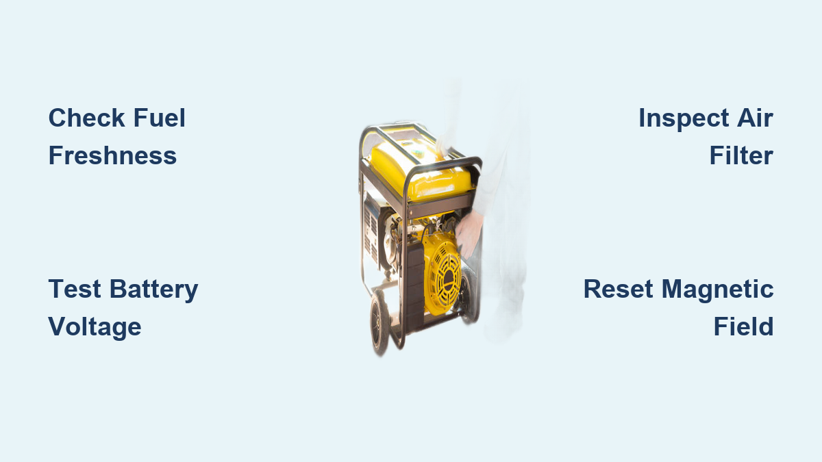 Portable Generator Troubleshooting Guide - Inverter and Generator Reviews