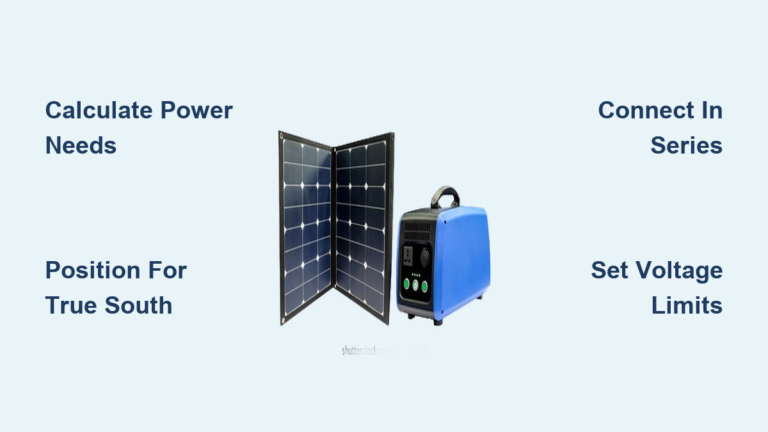 How to Set Up a Solar Generator: Quick Guide - Inverter and Generator ...