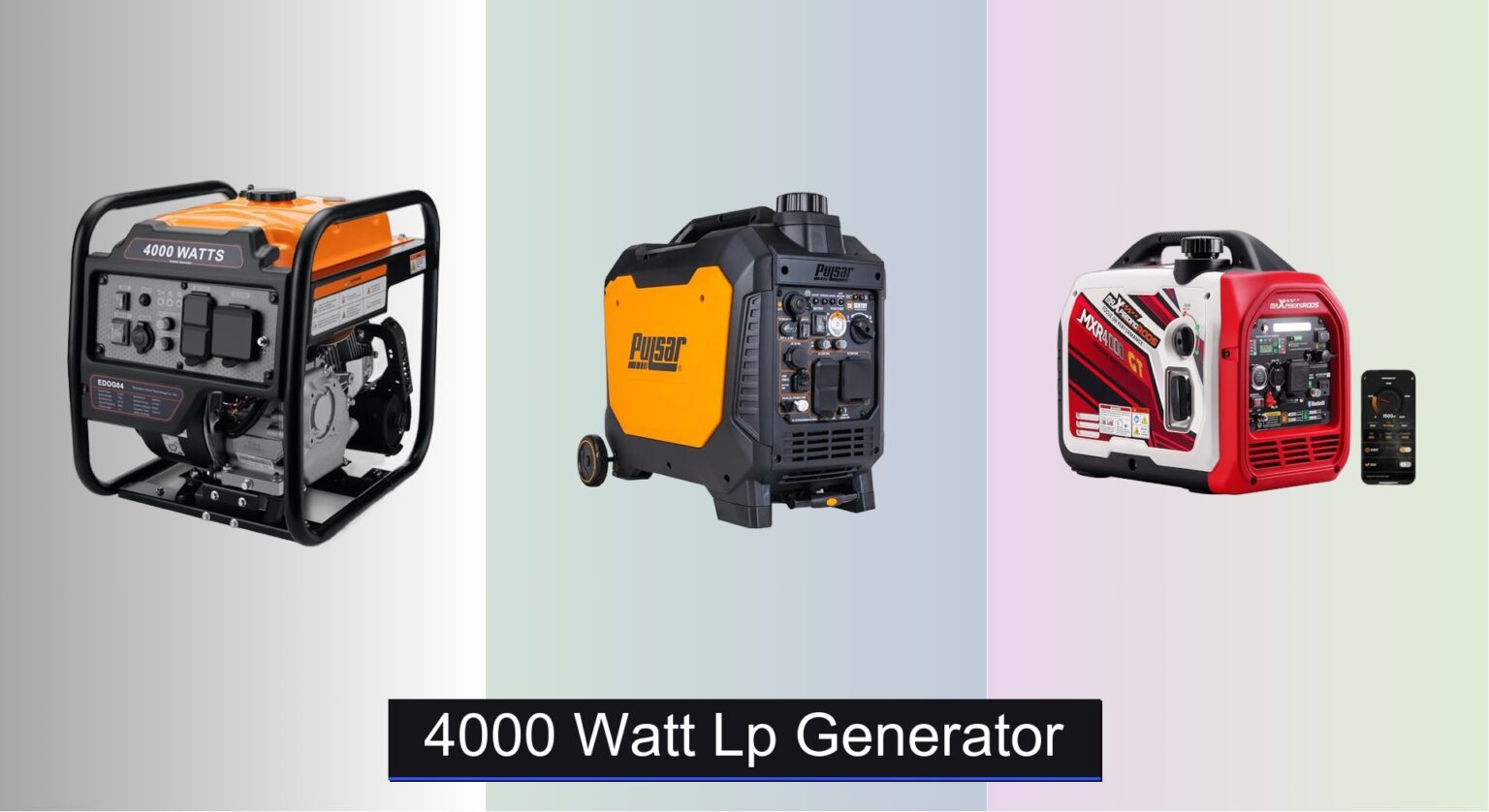 5 Best 4000 Watt LP Generators of 2026 - Inverter and Generator Reviews