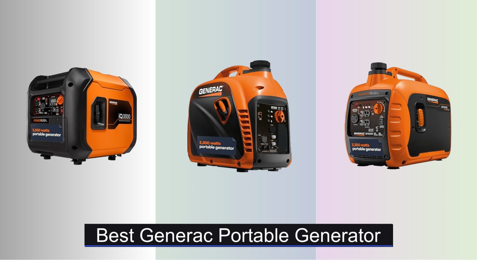 7 Best Generac Portable Generators of 2026 - Inverter and Generator Reviews