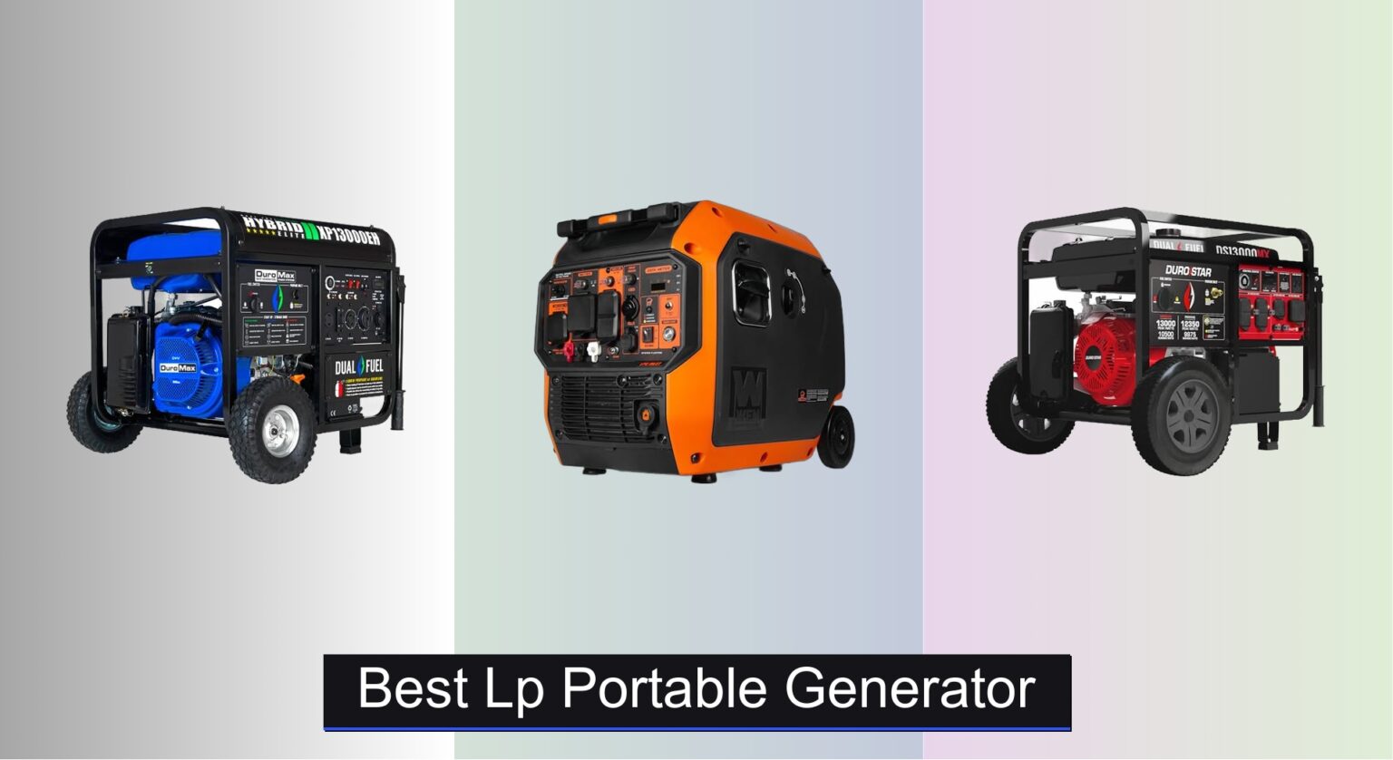 7 Best LP Portable Generators of 2026 - Inverter and Generator Reviews
