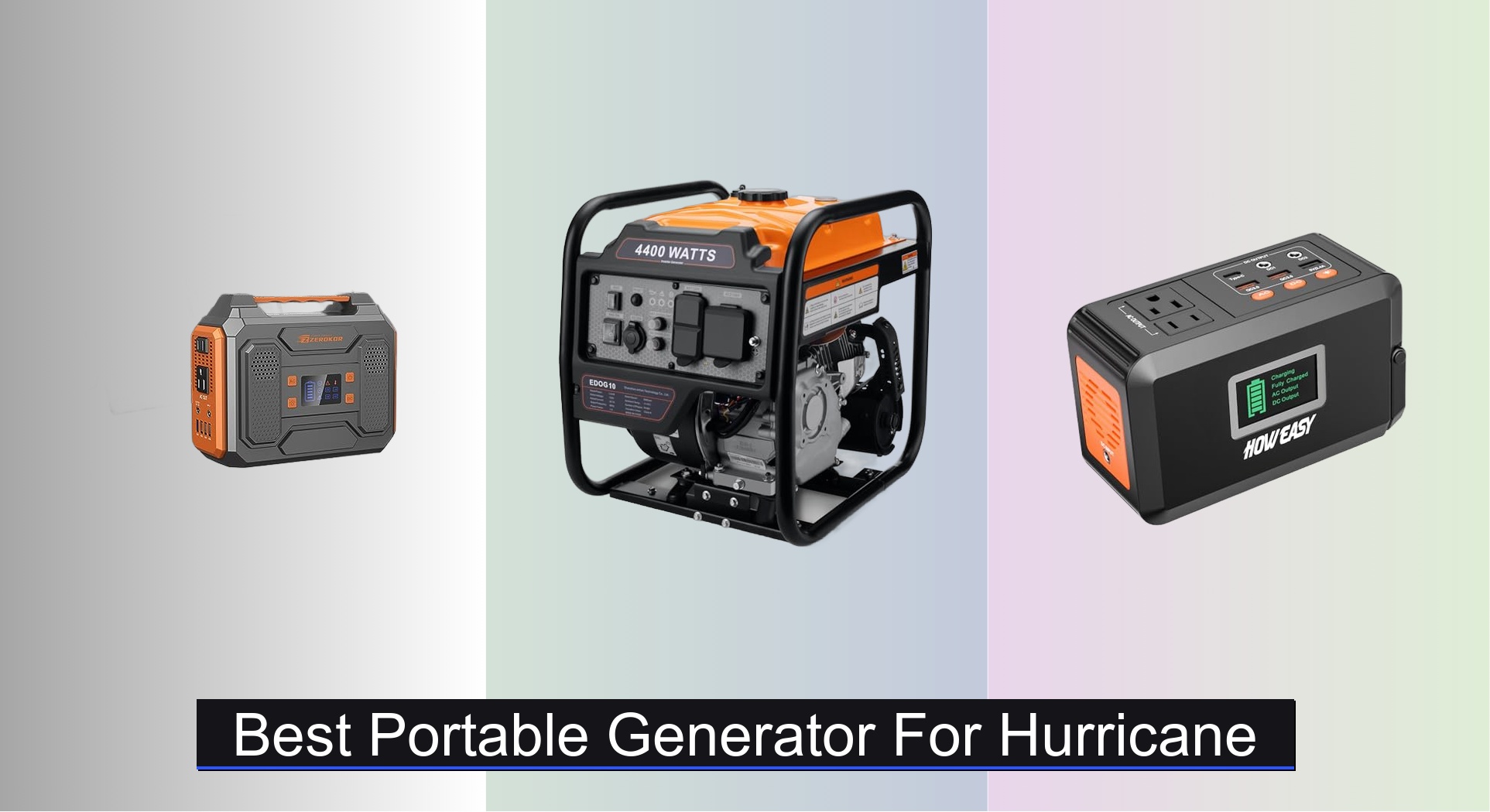 7 Best Portable Generators for Hurricane (2026 Guide) - Inverter and ...