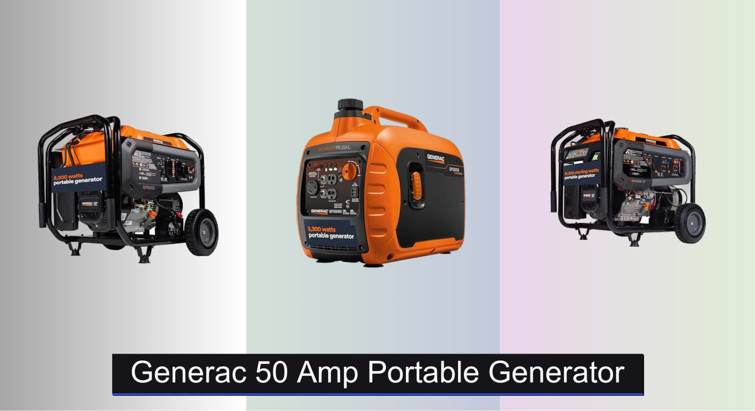 4 Best Generac 50 Amp Portable Generators of 2026 - Inverter and ...