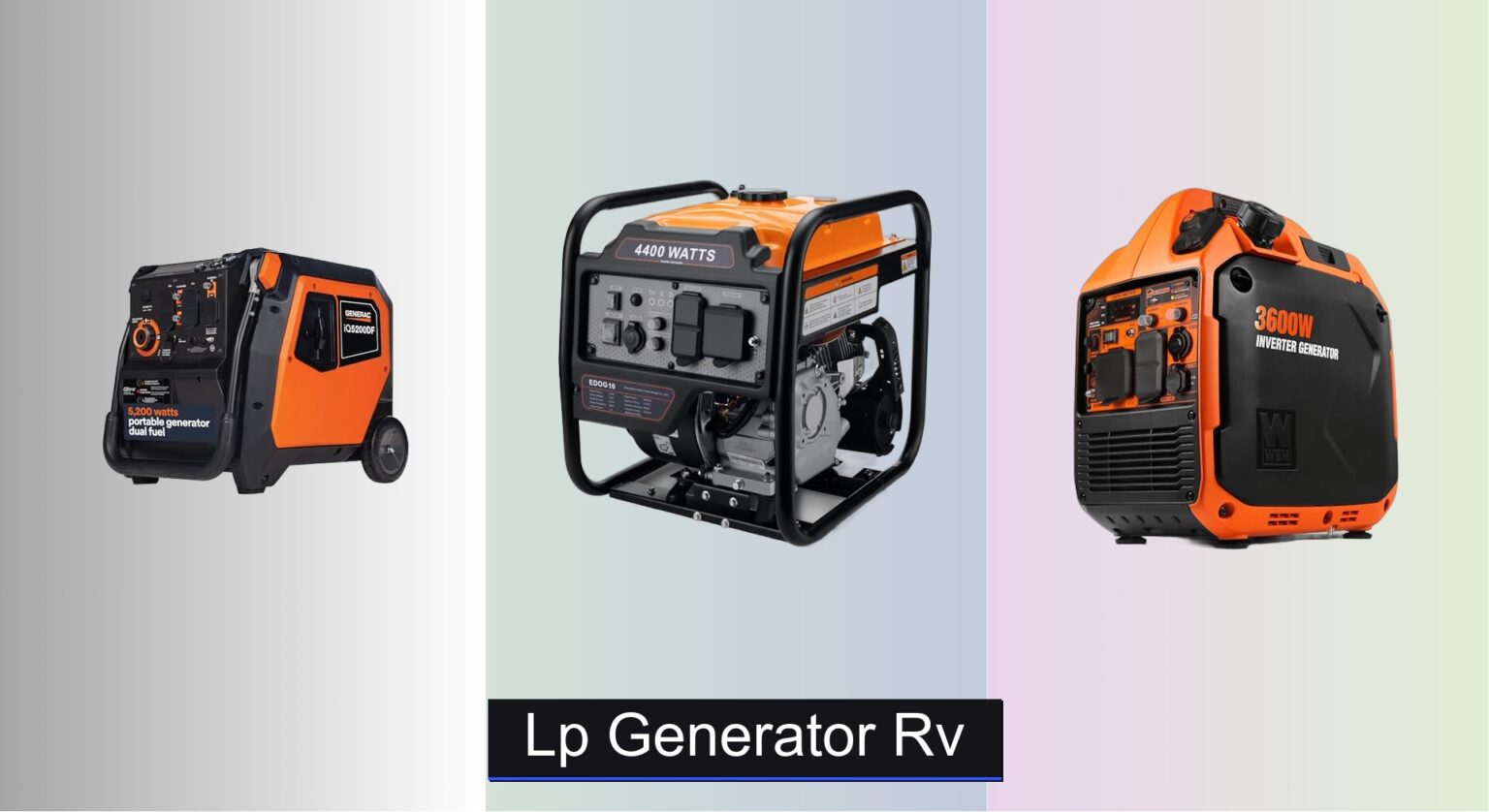 6 Best LP Generators for RV (2026 Guide) - Inverter and Generator Reviews