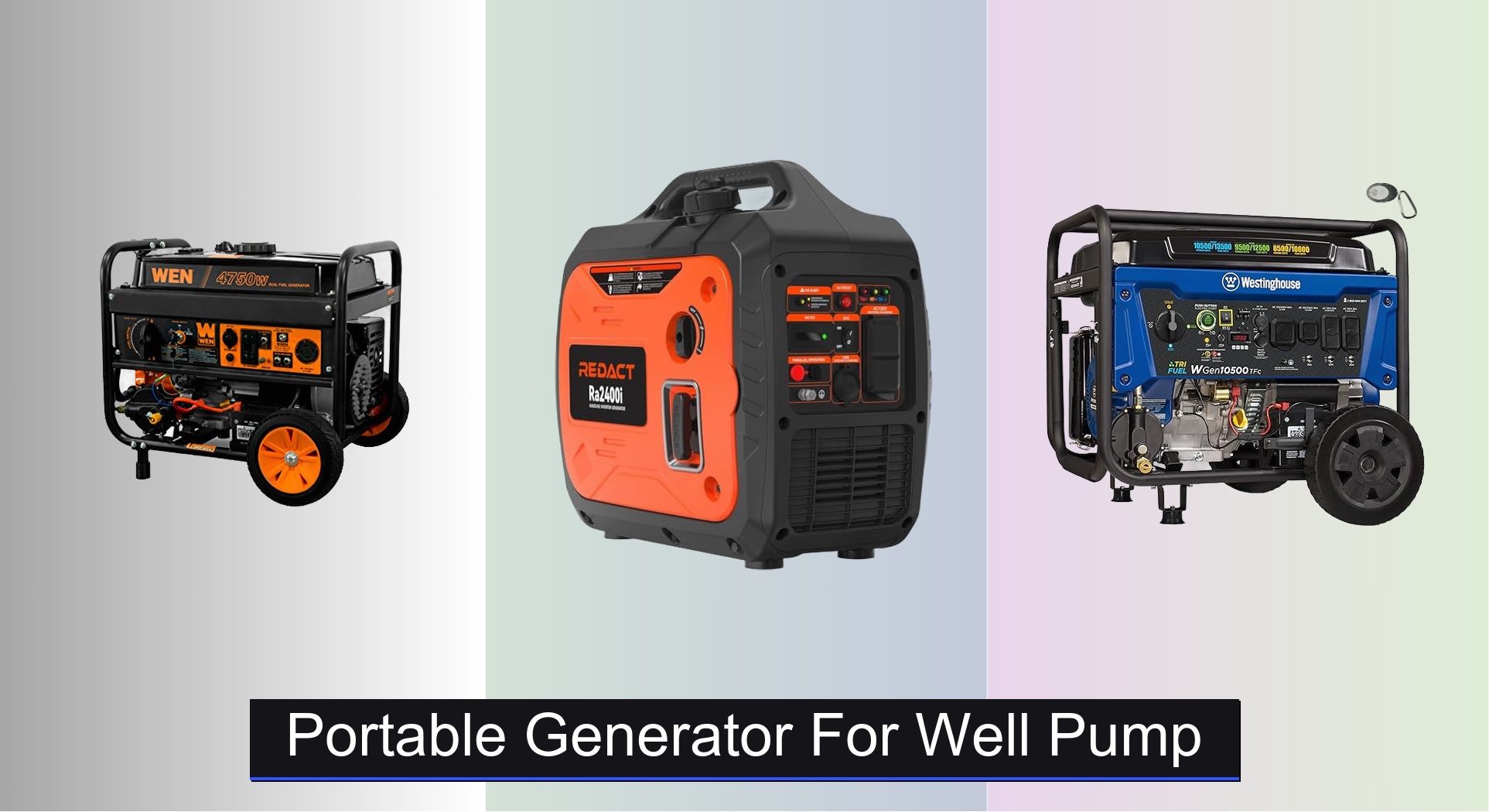 6 Best Portable Generators for Well Pump 2026 - Inverter and Generator ...