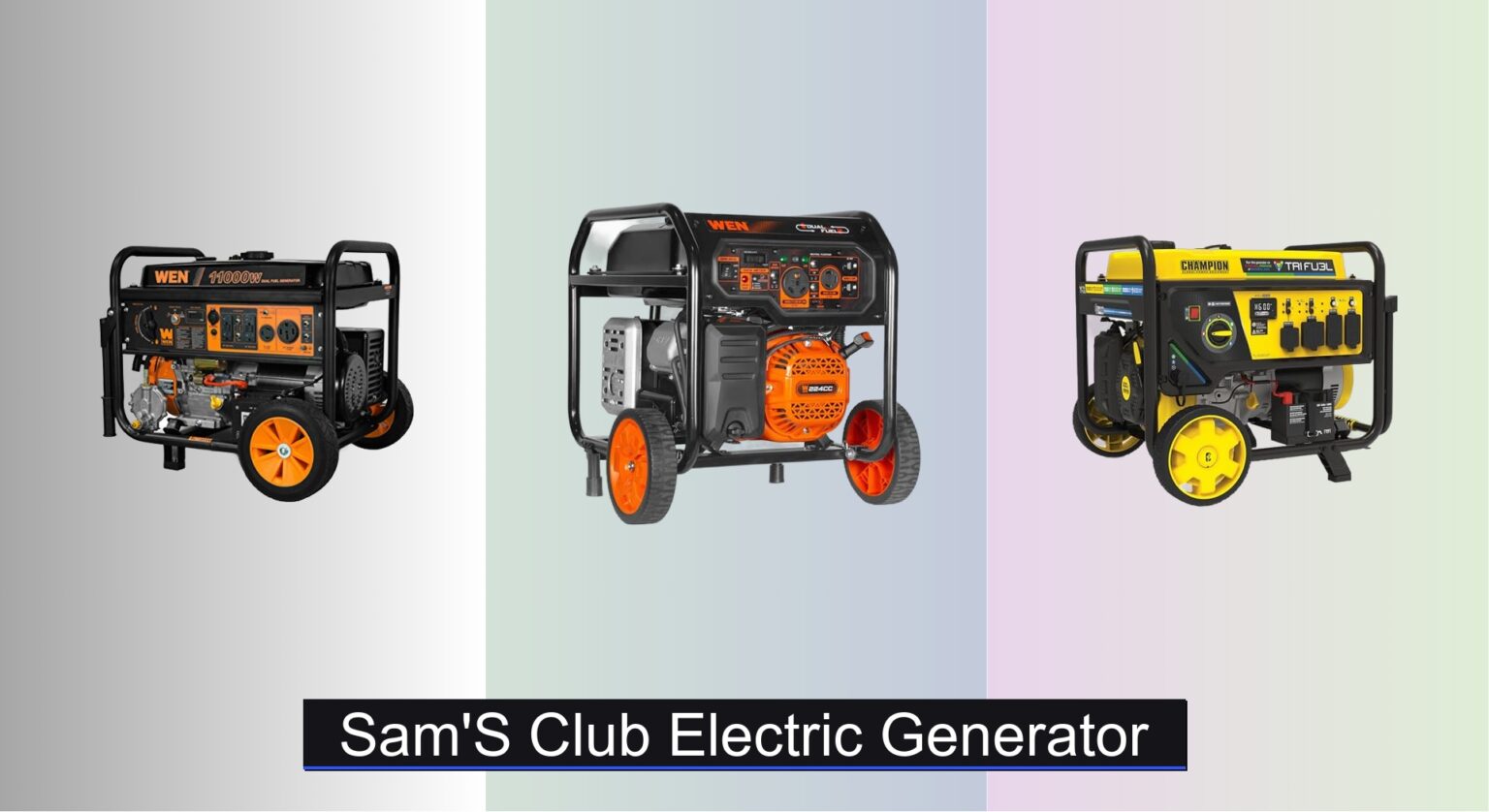 3 Best Electric Generators at Sam's Club 2026 - Inverter and Generator ...