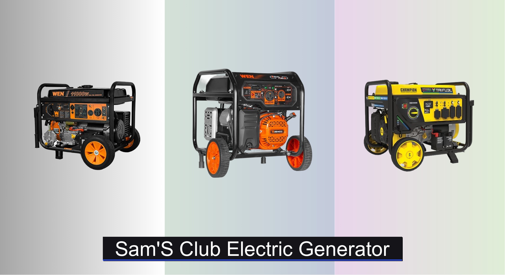 3 Best Electric Generators at Sam's Club 2026 - Inverter and Generator ...